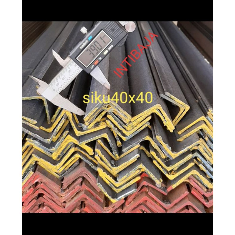 Jual BESI SIKU 40 x 40 x 3,2mm x 6m FULL / siku 4 x 4 x3,0mm x 6M ...