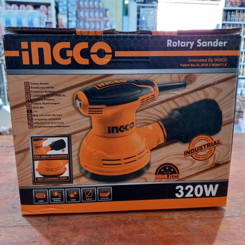 Jual INGCO Mesin Amplas Rotary Sander Industrial | Shopee Indonesia