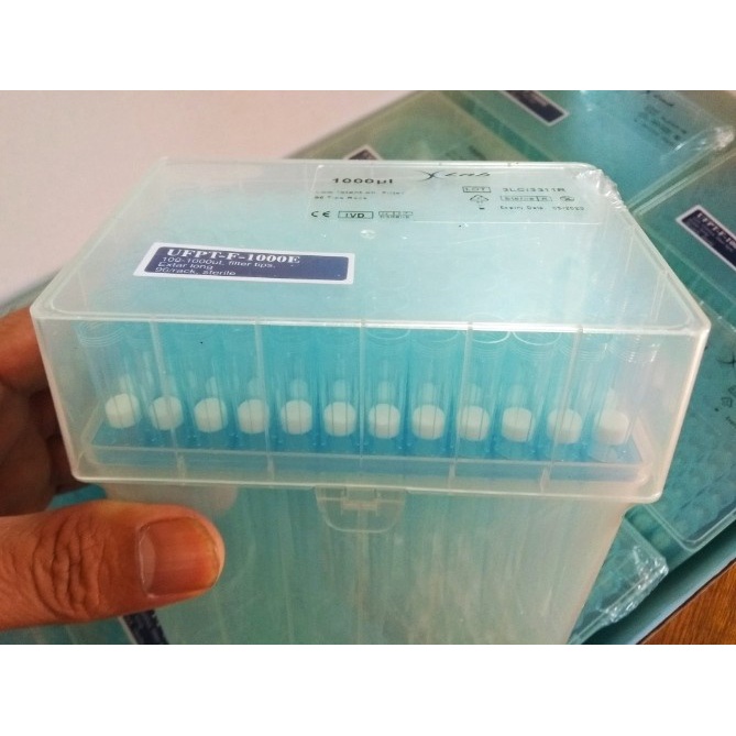 Jual Filter Tips 1000 uL Blue Tip Steril | Shopee Indonesia
