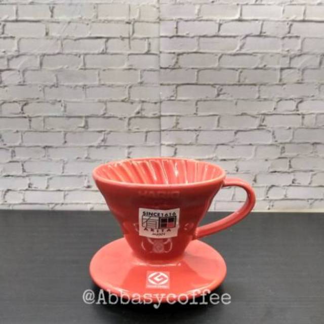 Jual HARIO V60 DRIPPER CERAMIC 01 RED - VDC-01R | Shopee Indonesia