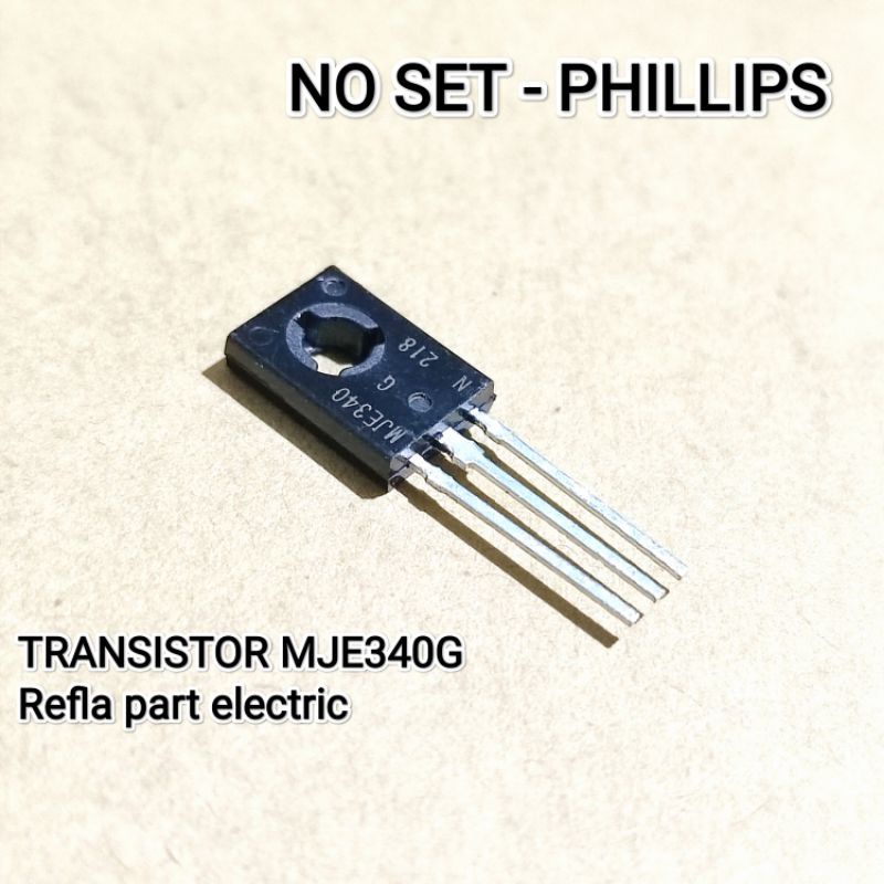 Jual TRANSISTOR MJE340 MJE 340 PHILIPS NO SET | Shopee Indonesia