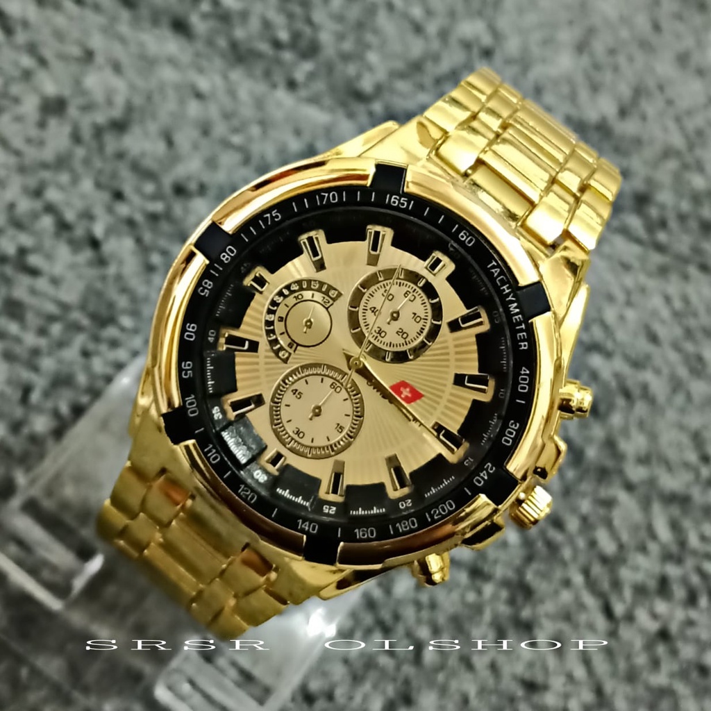 Jual JAM TANGAN PRIA STAINLES STELL FULL GOLD-JAM TANGAN PRIA WARNA ...