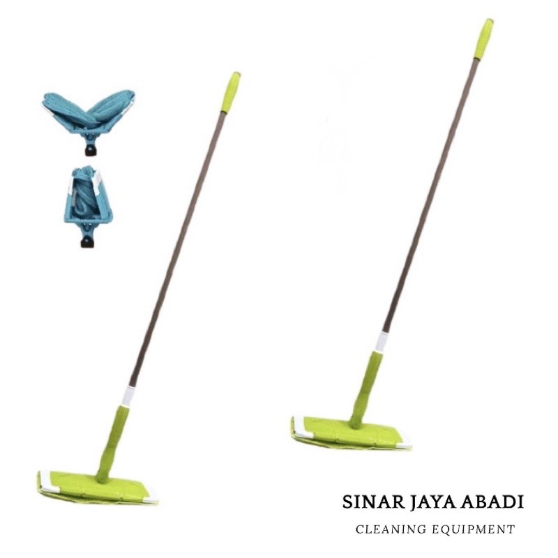 Jual Alat Pel Mop Dengan Pemeras (Flat Twist Mop) | Shopee Indonesia