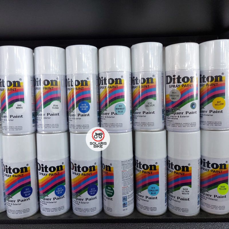 Jual Cat Semprot Sepeda Motor Mobil Pilox Diton 300cc Original | Shopee ...