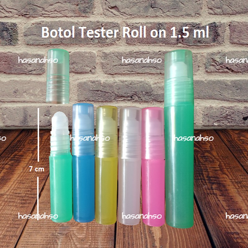 Jual Botol tester parfum botol traveling 2ml Botol Parfum roll on 2 ml ...