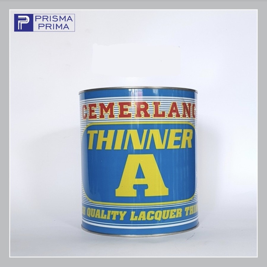 Jual Thinner A Cemerlang Galon 5 Liter Tiner Pengencer Cat | Shopee Indonesia