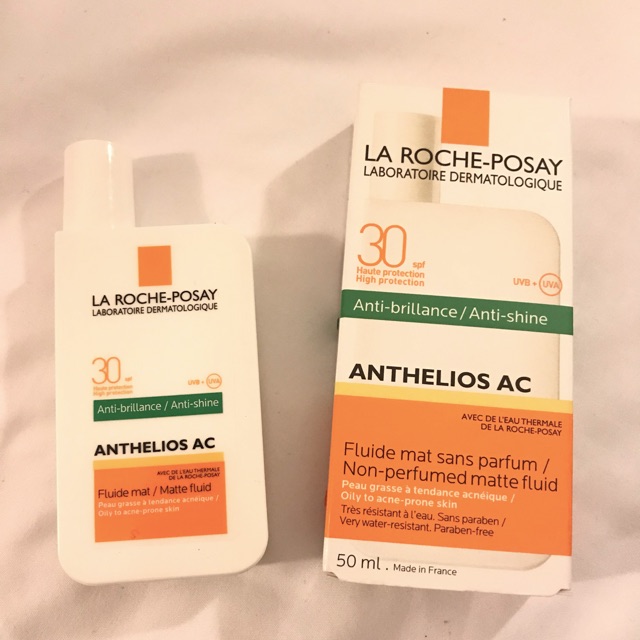 Jual Sunblock La Roche Posay Anthelios Anti Shine, Oily acne prone ...