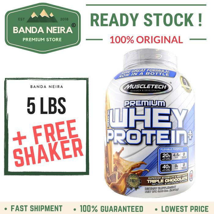 Jual Produk Terbaru - Muscletech Premium 100% Whey Protein Plus - 5 Lbs ...