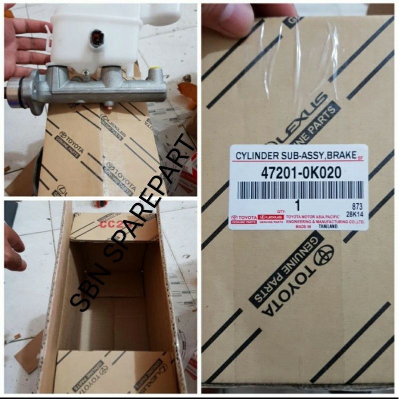 Jual Brake master assy master rem atas innova diesel hilux vigo ...