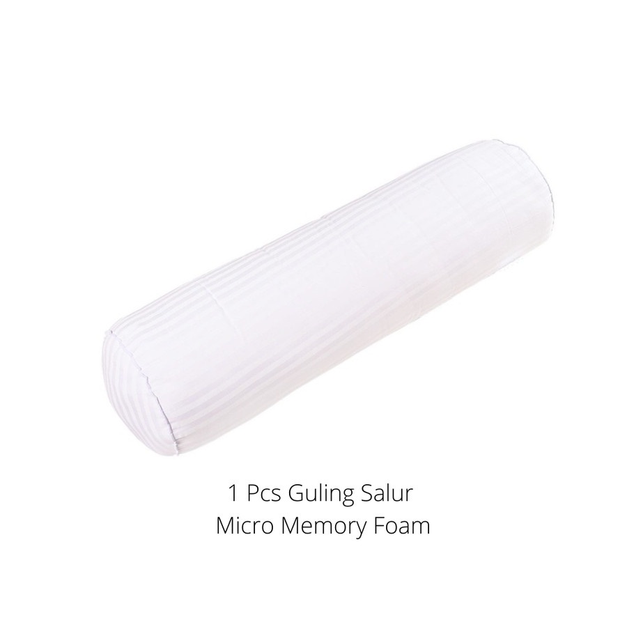 Jual Vablo Prime Guling Micro memory foam motif salur 1 pcs - bonus tas ...