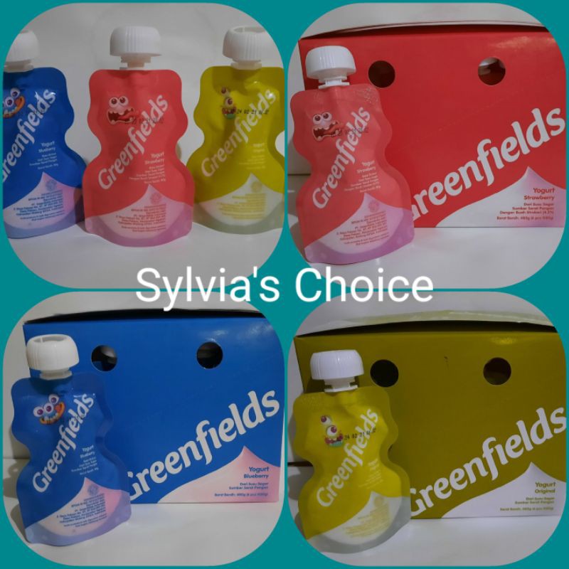 Jual Greenfields Yogurt Pouch | Shopee Indonesia