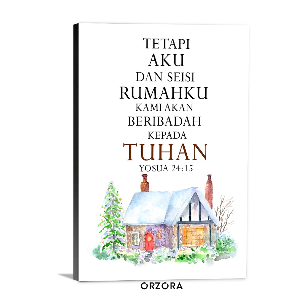 Jual Poster Rohani Kristen / Hiasan Vintage/Hiasan Dinding Kayu/ (A3094 ...