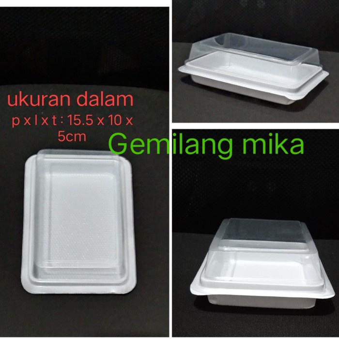 Jual mika snack box tebal isi 10 pcs | Shopee Indonesia