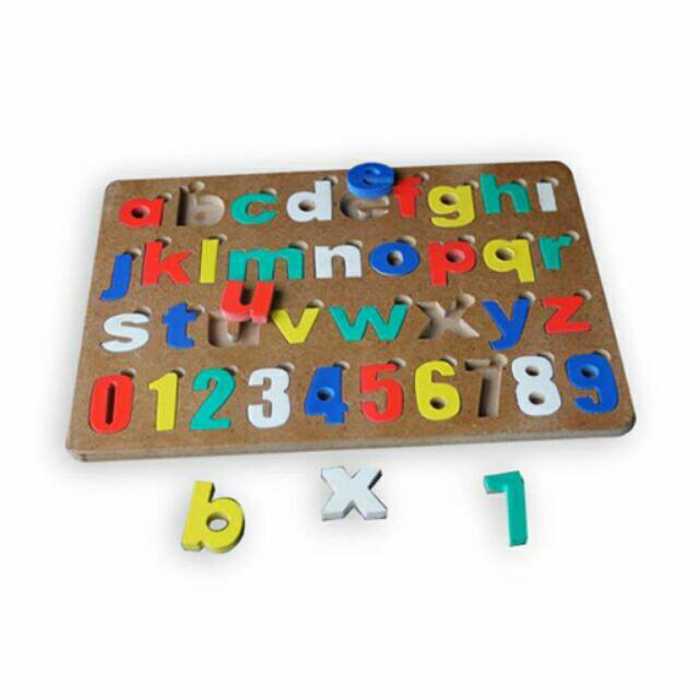 Jual Puzzle Cat Angka & Huruf Kecil | Shopee Indonesia