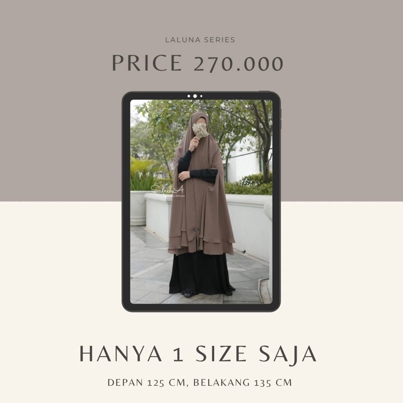 Jual Laluna by Saleeha Official | Shopee Indonesia