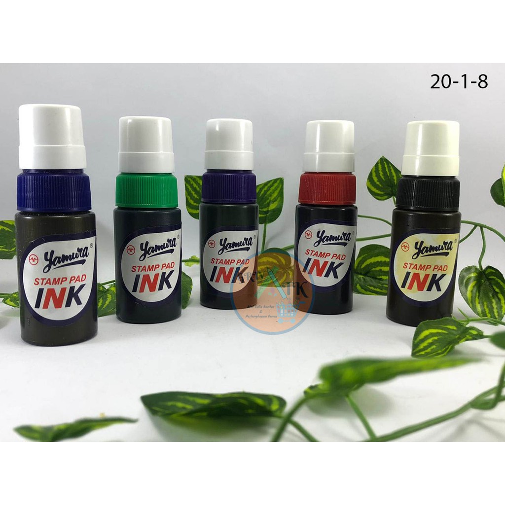 Jual Tinta Stamp Pad Stempel Yamura King Size 50 cc Aneka Warna ...