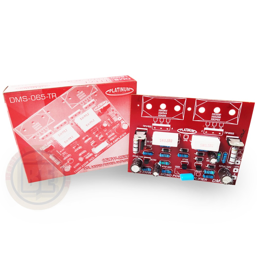 Jual Power Amplifier DMS-065 150W-250W Power OCL Mono DMS065 Platinum ...