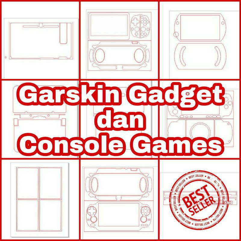 Jual Garskin skin sticker case hardcase casing PSP PS VITA Nintendo 3DS ...
