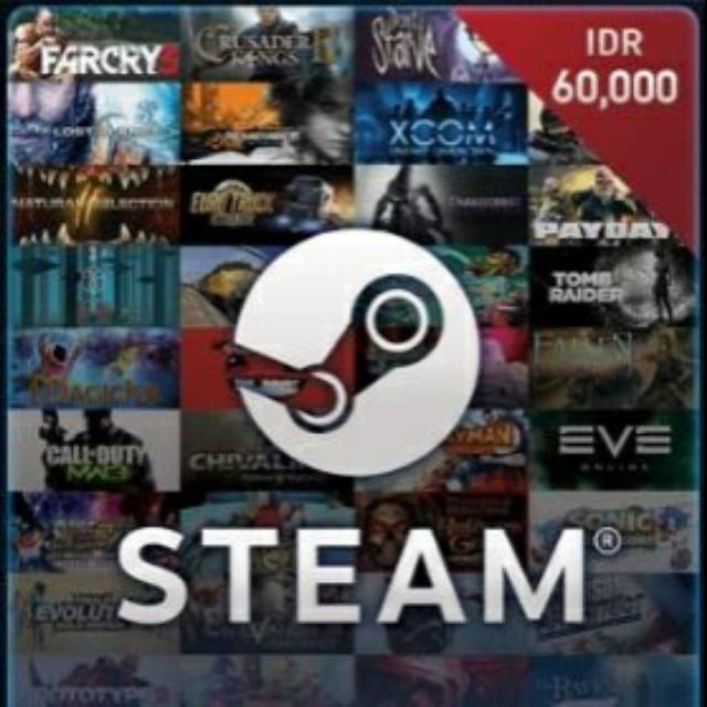 Jual STEAM WALLET IDR 60000 | Shopee Indonesia
