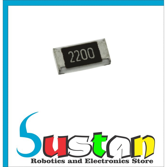 Jual Resistor SMD 0805 220Ohm 2200 RoHS Tolerance 1% Chip Resistor (10 ...