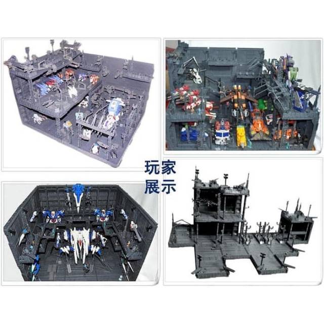 Jual Domain Base / System Base Gundam Hangar Per Pcs Action Base Gundam ...