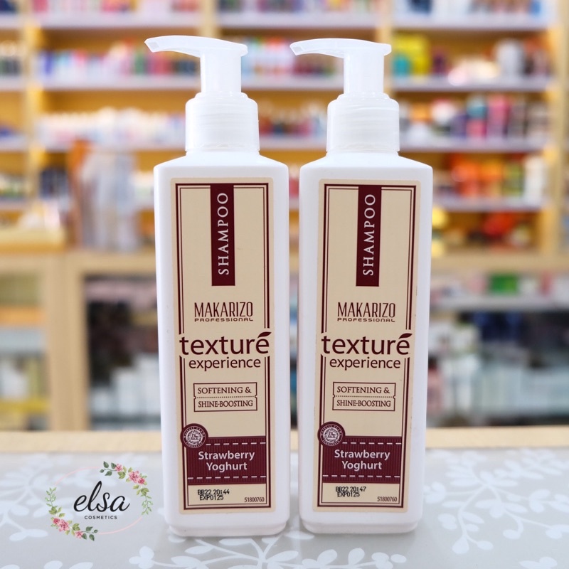 Jual Makarizo Texture Shampoo Strawberry Yogurt | Shopee Indonesia