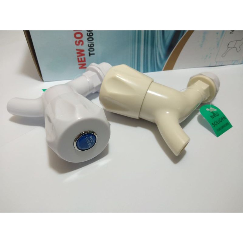 Jual KRAN MAHKOTA TEMBOK PVC SOLIGEN S2 / KERAN KRAN AIR JUMBO TEBAL WC ...