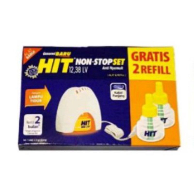 Jual Hit Non Stop Ekonomis Set - Alat / Refill 33ml / Expert / Mat Elektrik Obat Nyamuk | Shopee ...