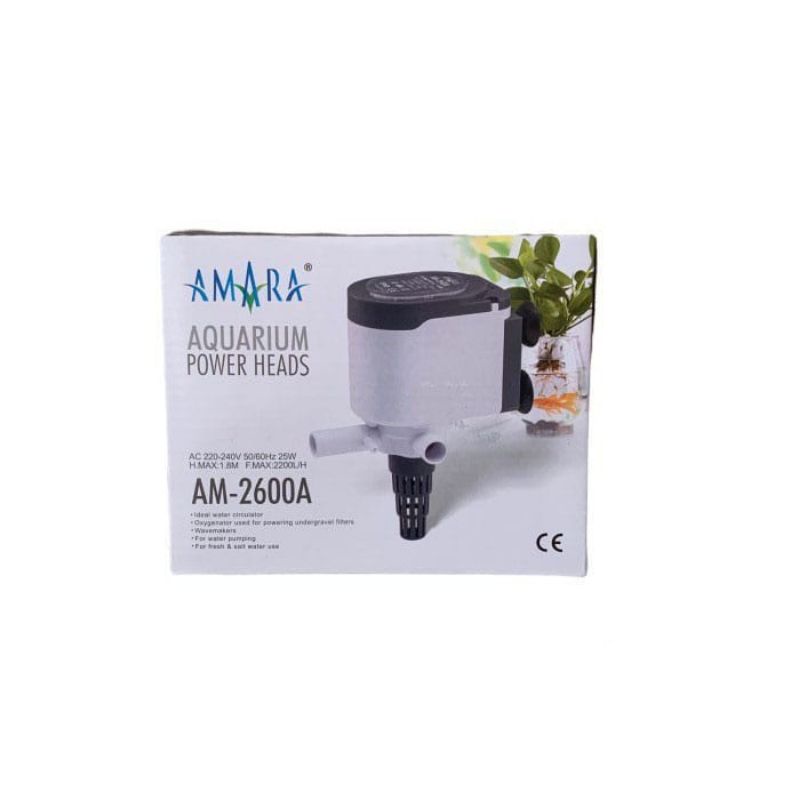 Jual Pompa Air Aquarium Amara Power Head Amara AM 2600A Low Watt ...