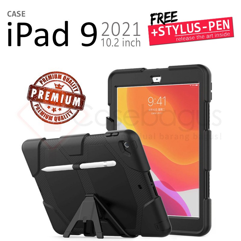 Jual Apple iPad 9 10.2" Inch 2021 - Defender Military Armor Case | Shopee Indonesia