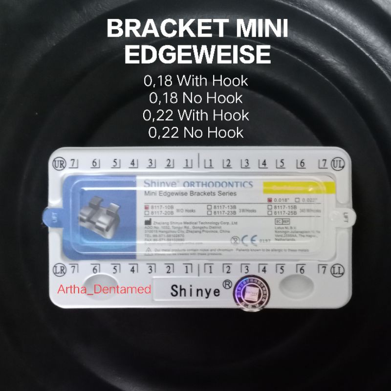 Jual BRACKET MINI EDGEWEISE SHINYE ORTHO | Shopee Indonesia
