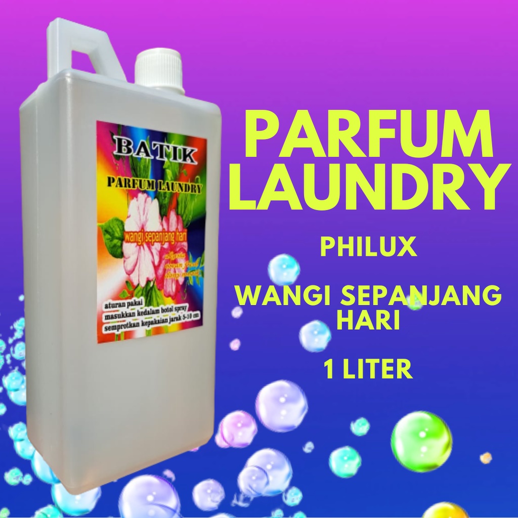 Jual PARFUM LAUNDRY AROMA PHILUX 1 LITER PEWANGI PAKAIAN AROMA PHILUX 1 LITER | Shopee Indonesia