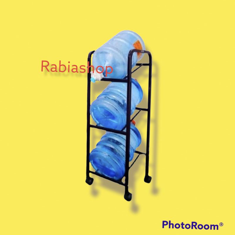 Jual RAK GALON 3 SUSUN + RODA | Shopee Indonesia