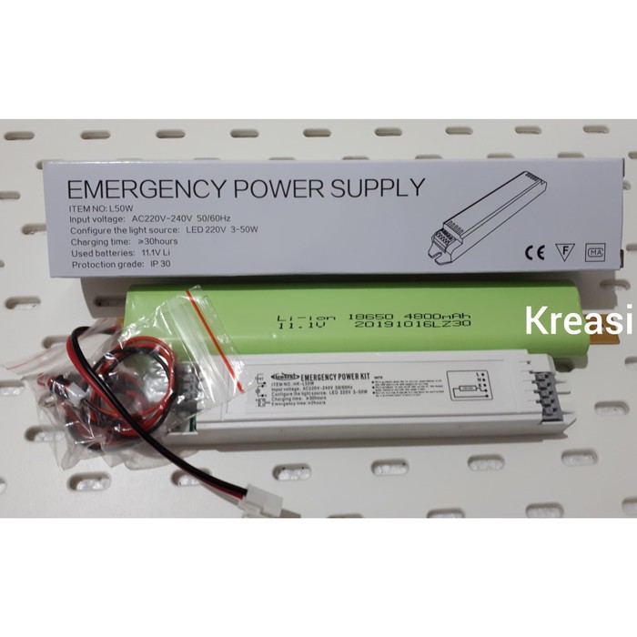 Jual EMERGENCY POWER SUPPLY / NICAD BATTERY EMERGENCY 50W / 50 WATT ...