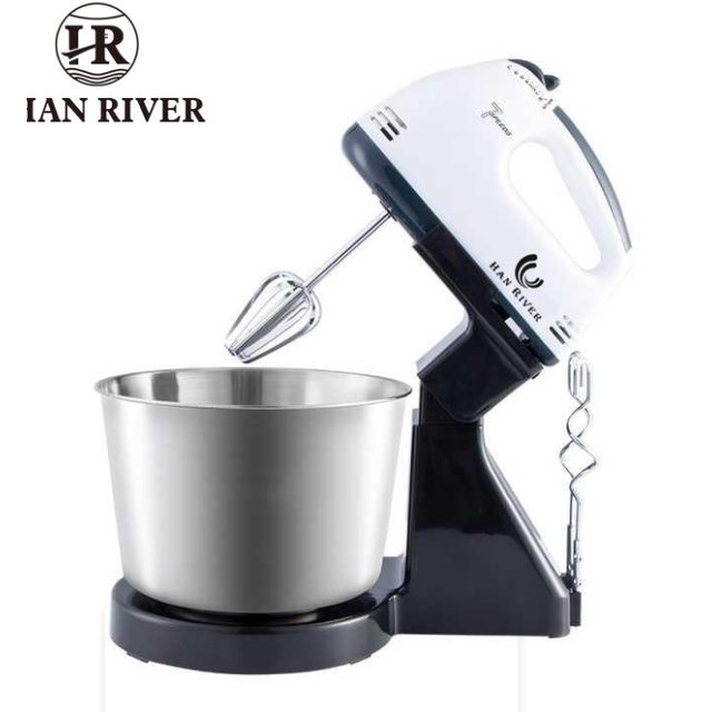 Jual HAN RIVER Standing Mixer / Mixer Handheld Putih/Macaron Pink ...