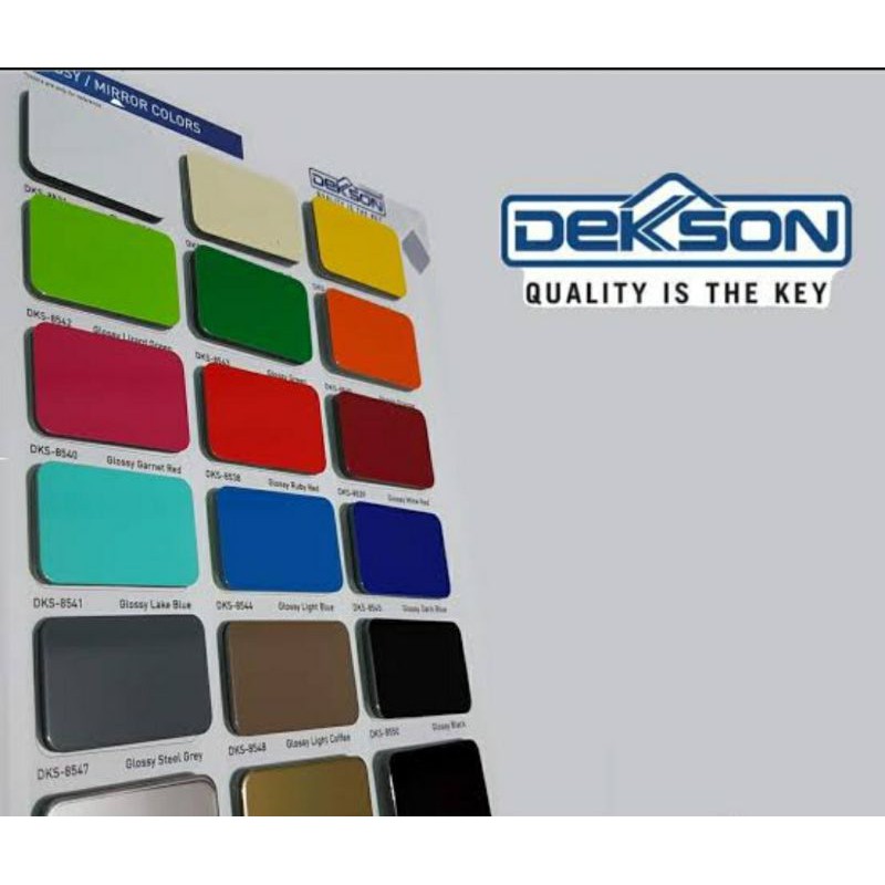 Jual acp dekson bermacam tebal warna 122x244 | Shopee Indonesia