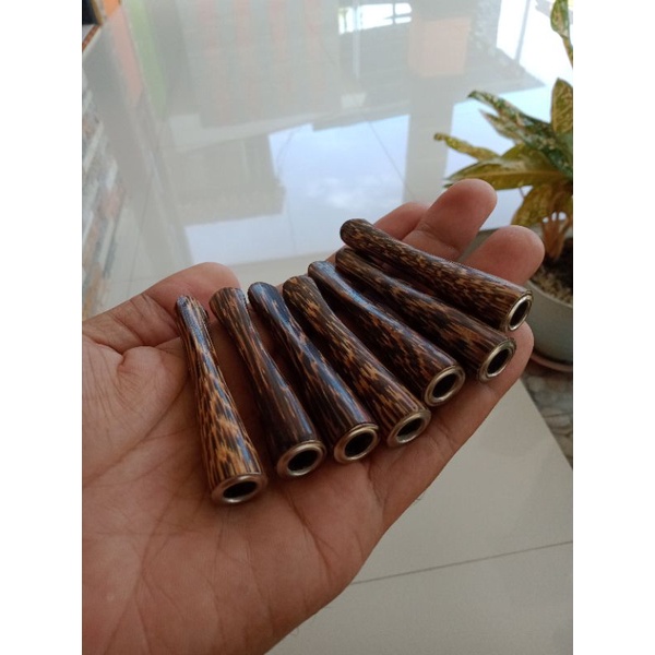 Jual pipa once/talang asap kayu liwung macan gunung Lawu ukuran mini ...