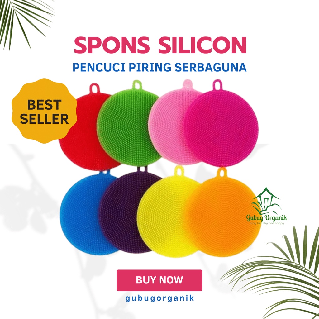 Jual Spon Silicon / Spons Karet Silikon / Spon Pencuci Piring / Karet ...