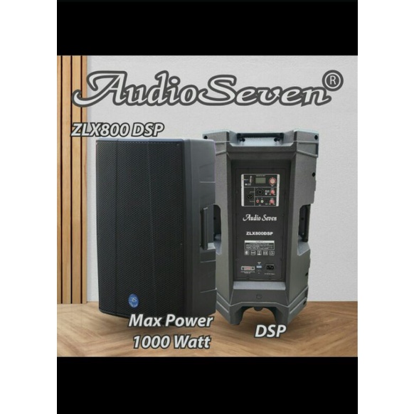 Jual Speaker Aktif 15"inch Audio Seven ZLX-800 DSP - USB+BT -- Sepasang ...