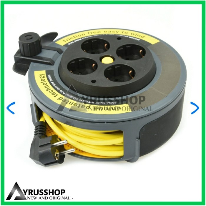 Jual Kabel Roll - Kabel Roll 10M/Cable Reel/Gao Pro/Kabel Gulung/Kuning ...