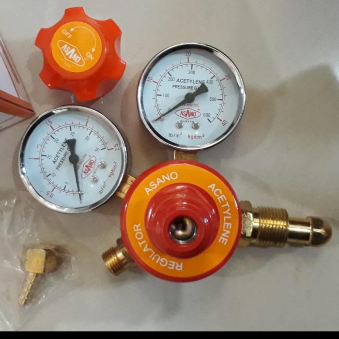 Jual DISKON Regulator Las Acetylene Asano / Tabung Las Asetilin ...