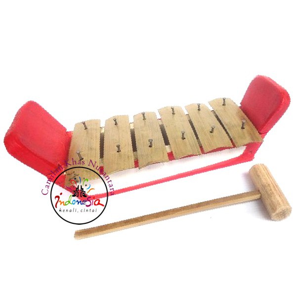 Jual Saron Gamelan Mini Alat Musik Jadul Dolanan Anak Tradisional ...