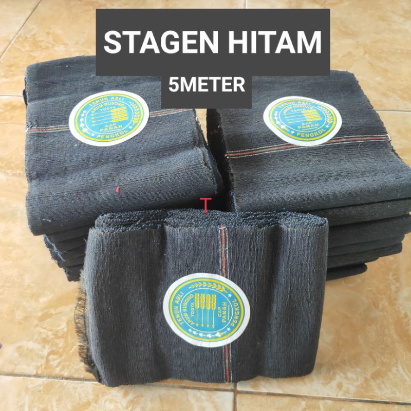 Jual STAGEN HITAM PENGKOL/CENTING 5meter | Shopee Indonesia