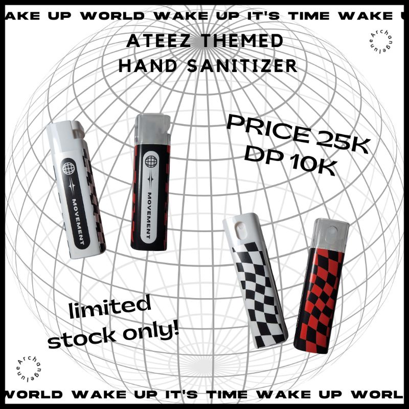 Jual ATEEZ THEMED HAND SANITIZER | Shopee Indonesia