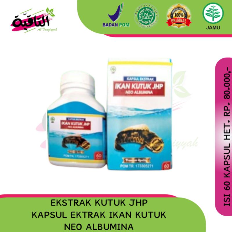 Jual BELI 1 GRATIS 1 KAPSUL IKAN KUTUK JHP | 100% ORIGINAL EKSTRAK IKAN GABUS ISI 60 KAPSUL ...