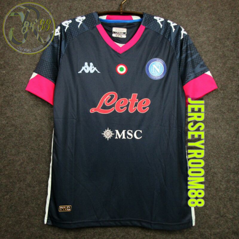 Jual Jersey Napoli 3rd 2020/2021 Grade Original | Shopee Indonesia