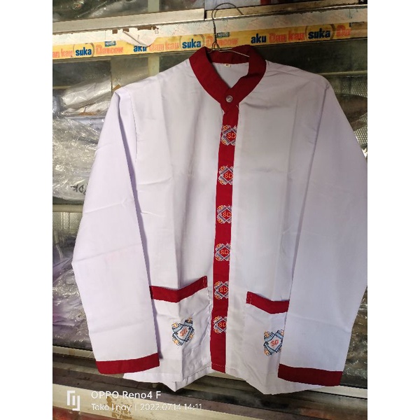 Jual baju muslim sd lis merah | Shopee Indonesia