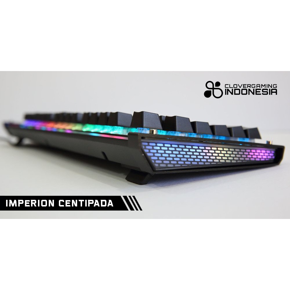 Jual Imperion Centipada RGB Mechanical Gaming Keyboard - Blue Switch ...