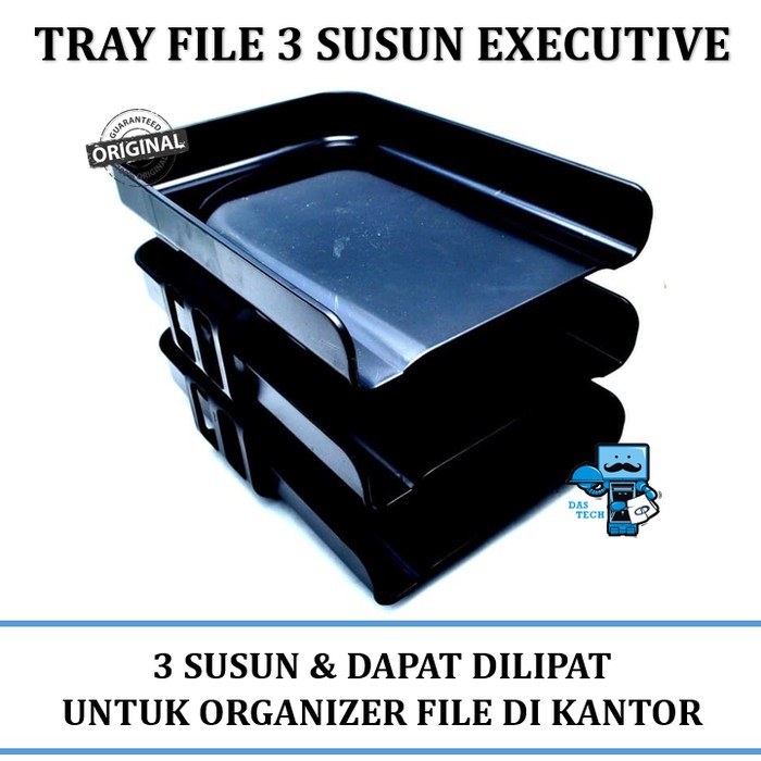 Jual Rak File / Tray 3 Susun EXECUTIVE | Shopee Indonesia