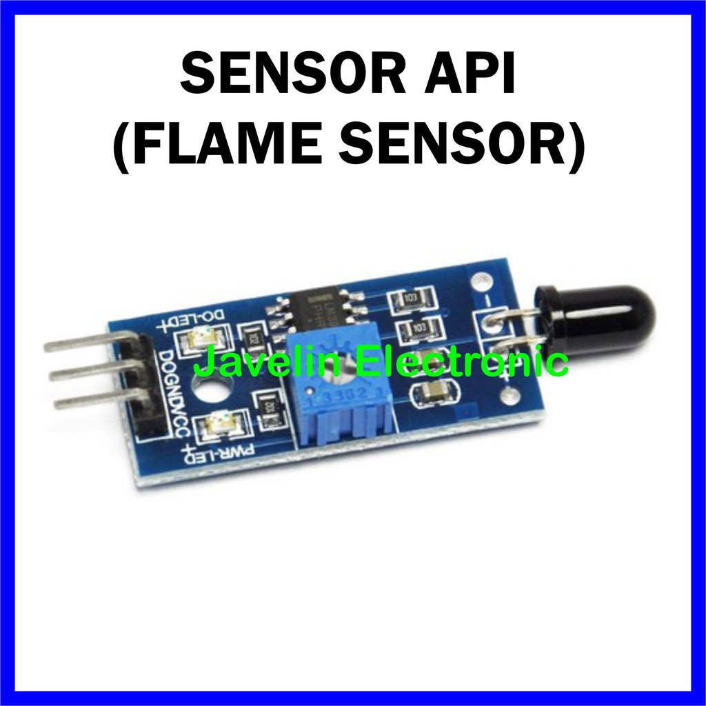 Jual Sensor Api / Flame Sensor / Flame Detector Infrared for Arduino ...